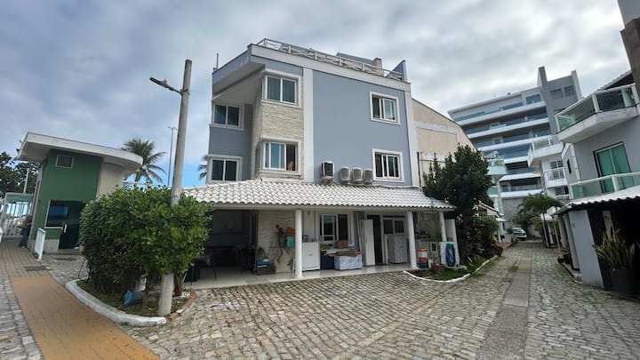 Casa Pé Na Areia Em Condomínio, Vista Para O Mar - Rio de Janeiro