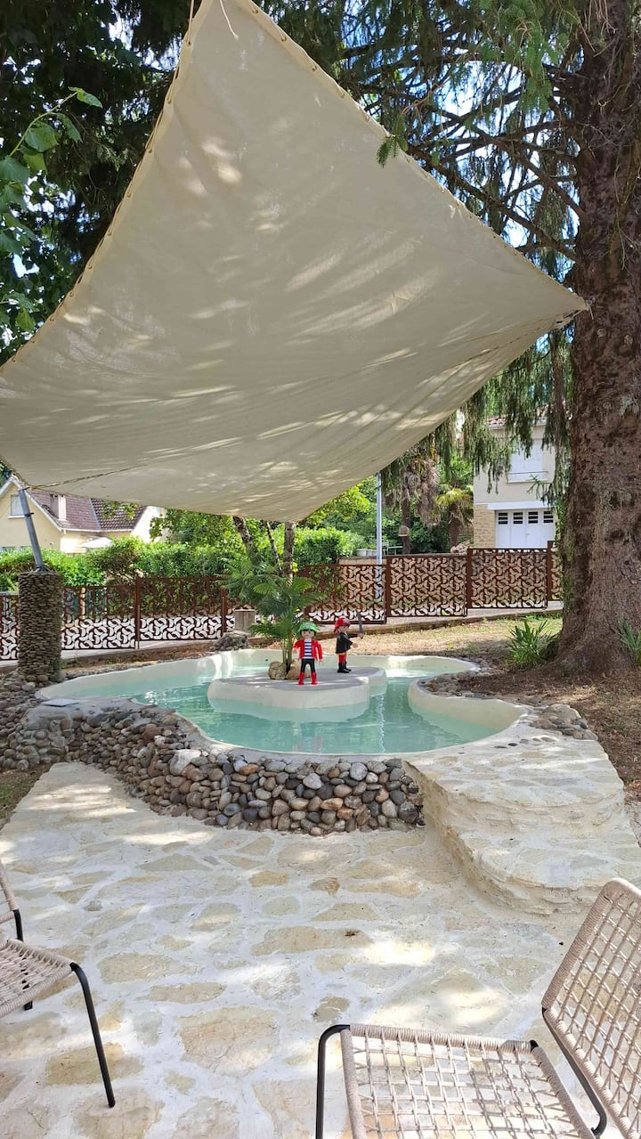 Villa Mifa à 5 Mins Du Centre Avec Piscine Lagon - Sarlat-la-Canéda