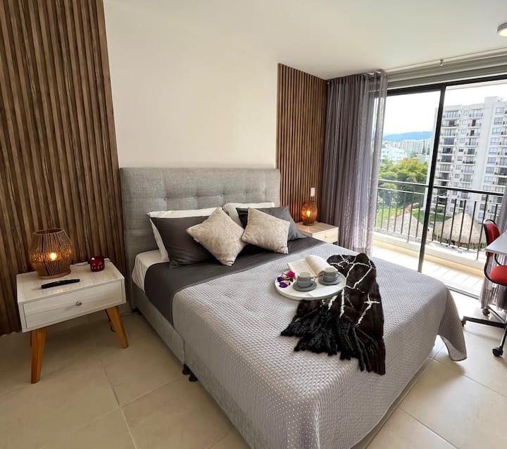 Suite Bella Vista – Balcón Panorámico & Piscina - Fusagasugá