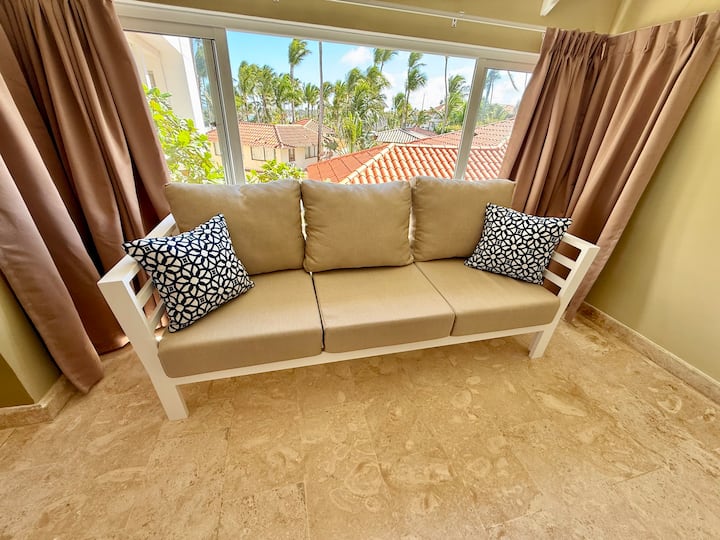 (D05)new Ocean View 1br • Right On The Beach - Punta Cana
