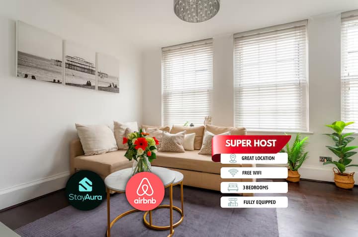 3 Bed | Minutes Walk To Beach | Central Brighton - Brighton & Hove