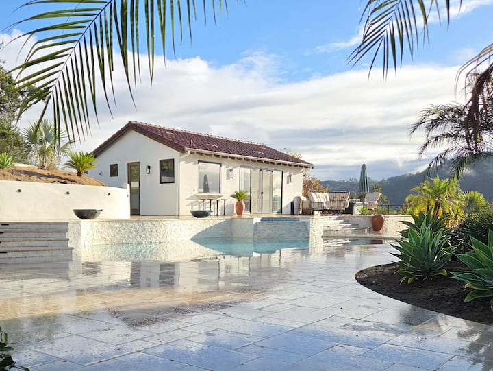 Private Pool & Spa Cabana | Hill Views - Fallbrook, CA