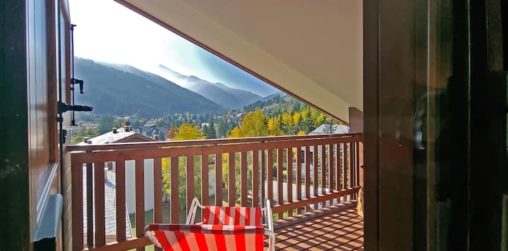 Bellissimo Bilocale Panoramico - Prali