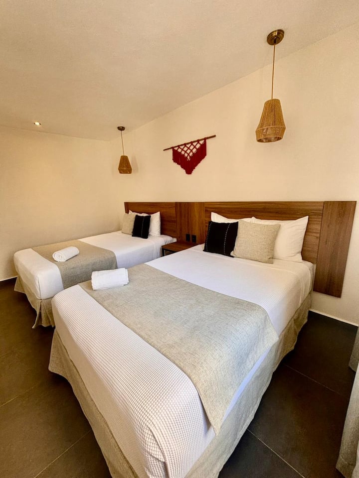 Family Suite 4 Pax, Near Fifth Ave. And Beach - Playa del Carmen