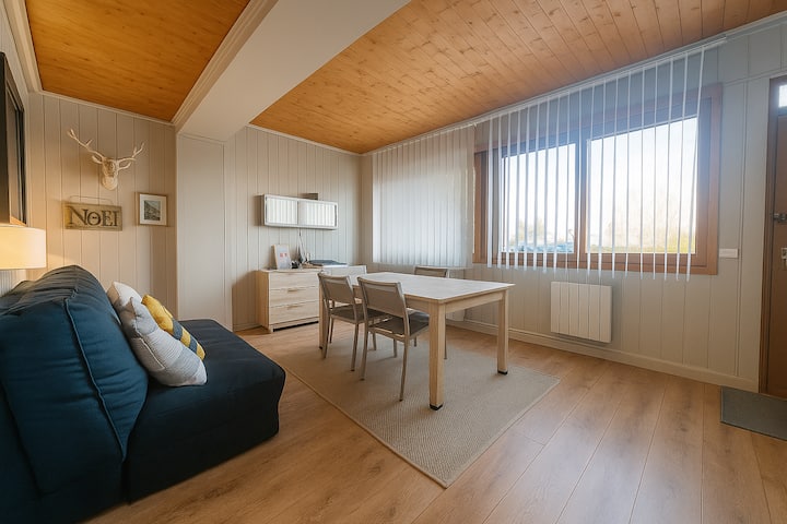 Cosy Apt Pied Pistes – Centre Megève Rochebrune - 메줴브