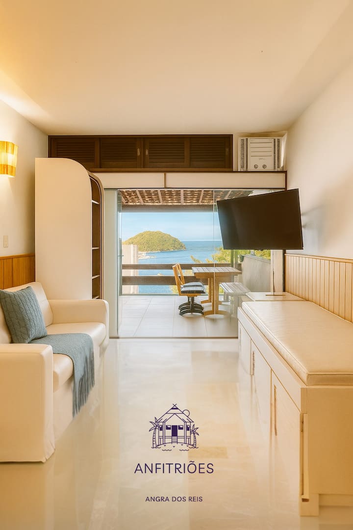 Anfitriões Angra - Flat Com Vista Na Praia Grande - Angra dos Reis