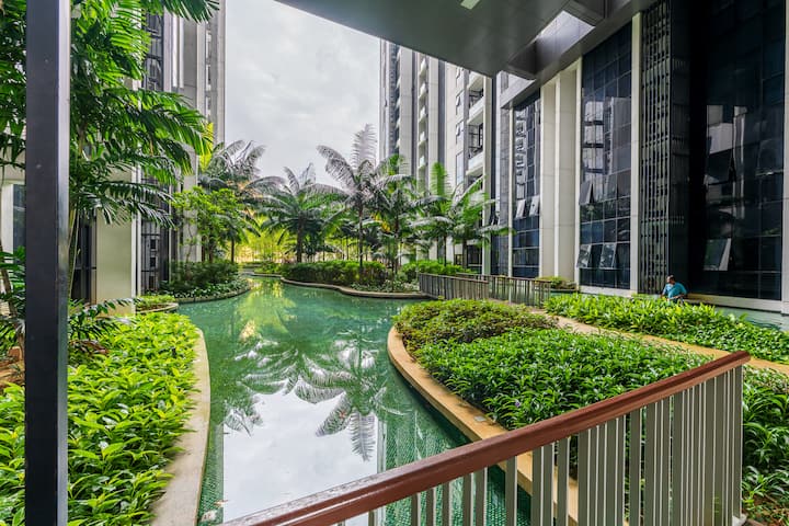 ~ Garden In A City ~ 2br Duplex + Free Parking - Cheras