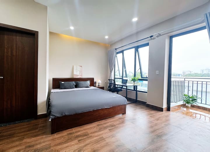 Newhouse_cozy Room With Balcony In Quiet Area - Da Nang