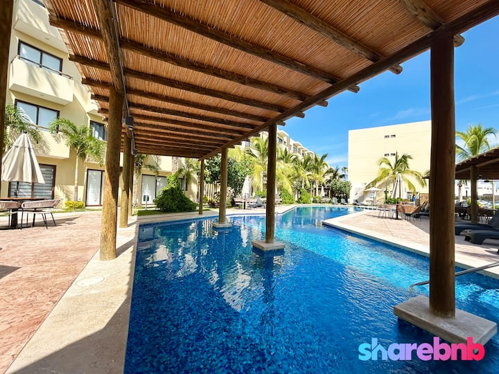 Alberca, Asador, Jacuzzi & Gimnasio Frente Al Mar - Mexico