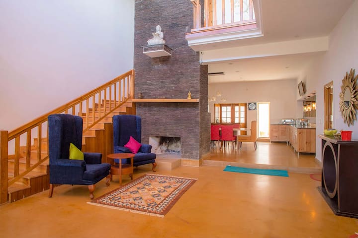 Kanatal | 6br Amala W/bonfire, Wi-fi & Bbq - Dhanaulti