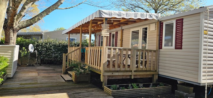 Beau Mobilhome 3ch Spacieux & Lumineux - Sainte-Eulalie-en-Born