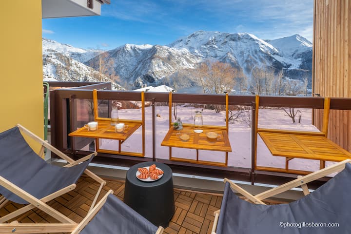 Appartement à Proximité Des Pistes Et Commerces - Orcières Merlette