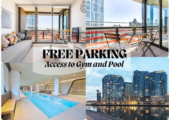 Docklands Waterfront| Free Parking | Near To Crown - Kensington