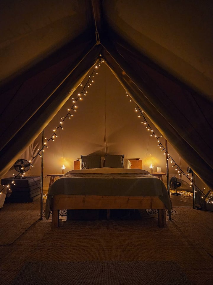 For Rest Glamping - Fat Owl Tent With Hot Tub - Chypre