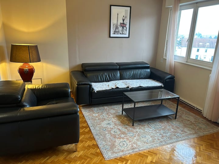 Logement Calme Et Tout éQuipé Avec 3 Chambres - Belfort