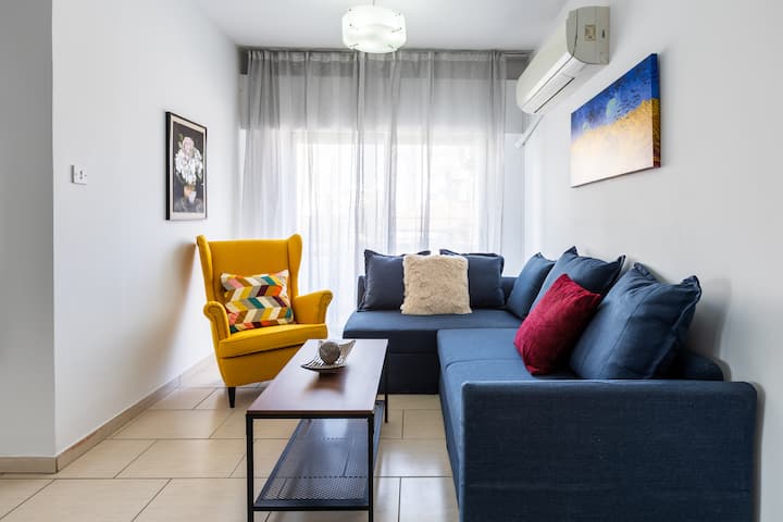 1br Cozy Flat - Just A Short Walk To The Beach - Limassol