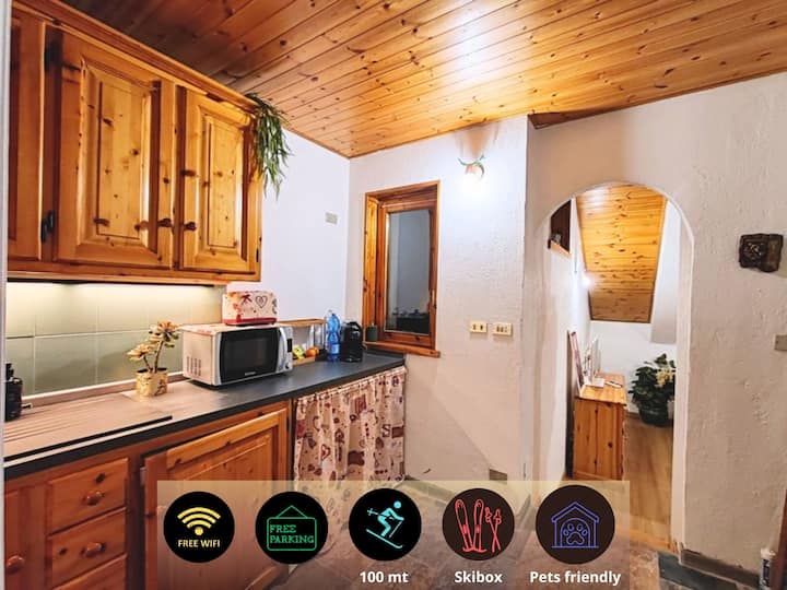 Appartement De Trois Pièces Au Centre De Sestrière - Sestriere