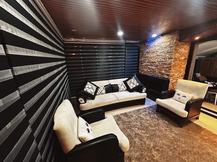 Ambiyans Aydınlatmalı şöMineli Ev - Kepez