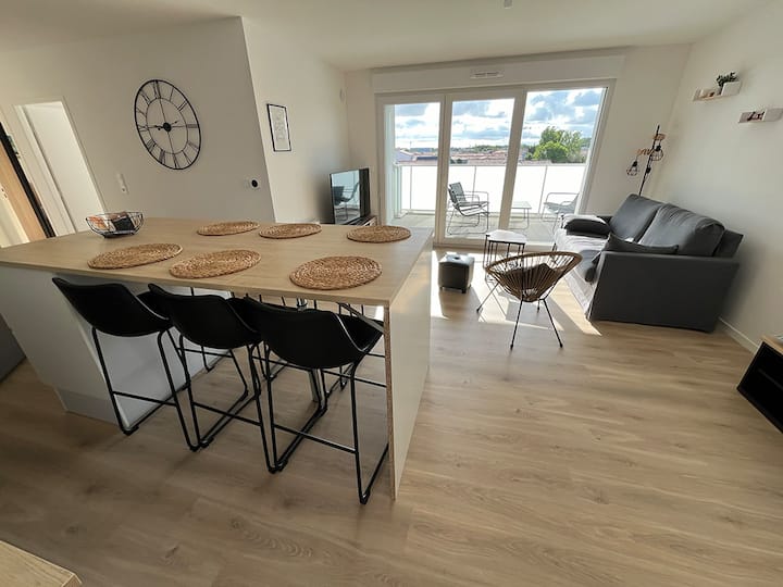 Appartement Lumineux Avec Terrasse – Proche Plages - Notre-Dame-de-Monts