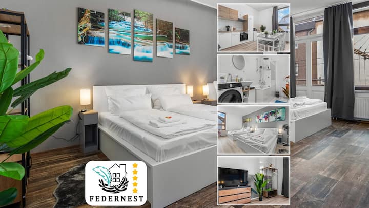 High-quality, Comfortable, Fully Equipped, 6 Beds - Duisburg