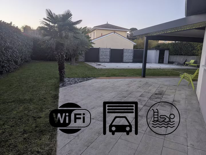 Maison Standing. 4 Chambres, Garage Sécurisé - Saint-Quentin-Fallavier