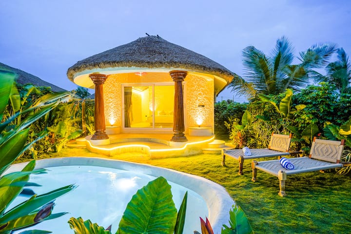 Pet-friendly 1room Suite W/private Garden, Sit Out - Mahabalipuram