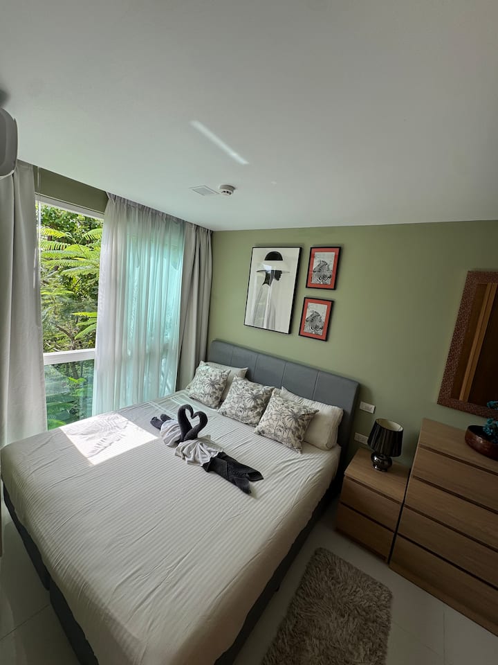 Cozy Jungle 1br I Birds & Squirrels I Nai Harn 8m - Thailand
