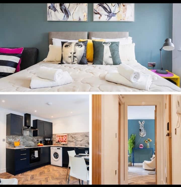 Quirky 2bed Apt, Up To 6 Guests/nr Jesmond/centre - Newcastle upon Tyne