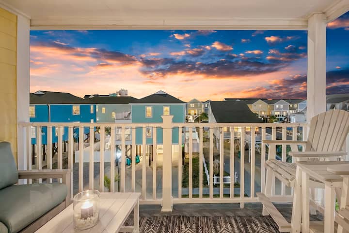 New Ocean View Condo, Beach Access Across Street - Garden City, SC