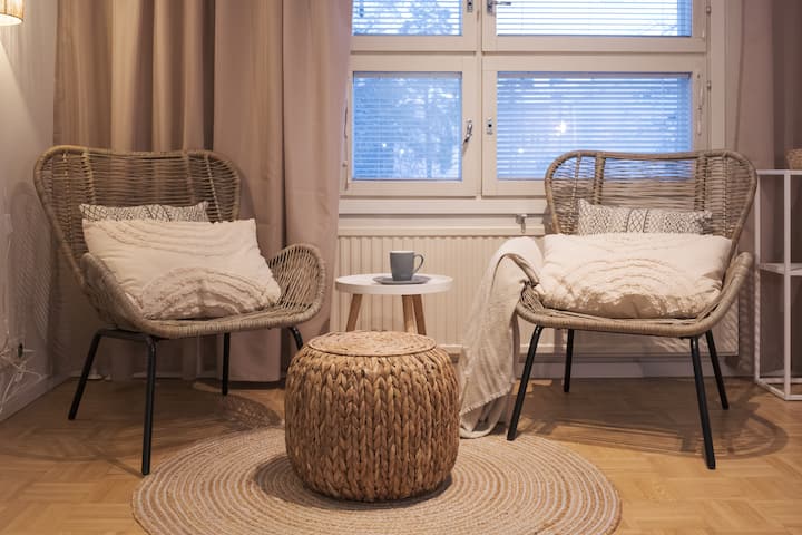 The Nest- With Sauna+balcony Near Aulanko+downtown - Hattula