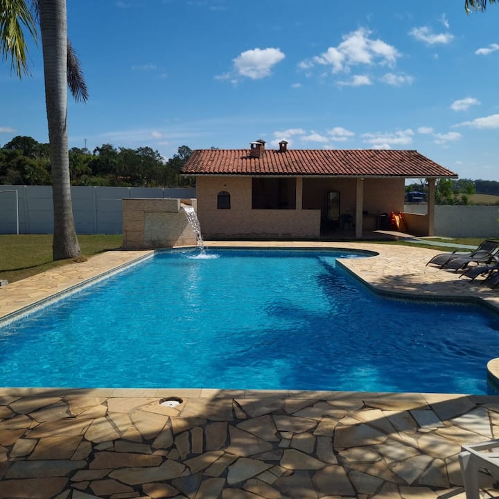 Chácara Só Sossego  Piscina Churrasqueira Wi-fi - Guararema