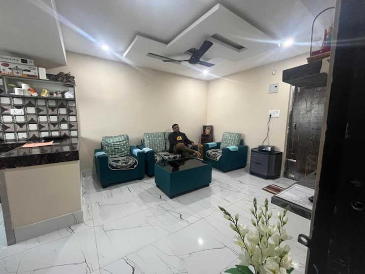 Enakshi Templeview |1bhk|1.6 Km Temple|car Parking - Puri