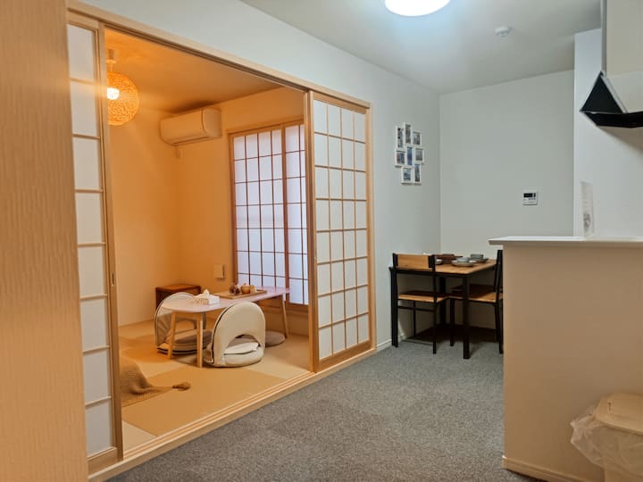 5 Min- Namba｜kix｜japanese Style｜3b 2r 6ppl｜45㎡ ｜A - Osaka, Japan