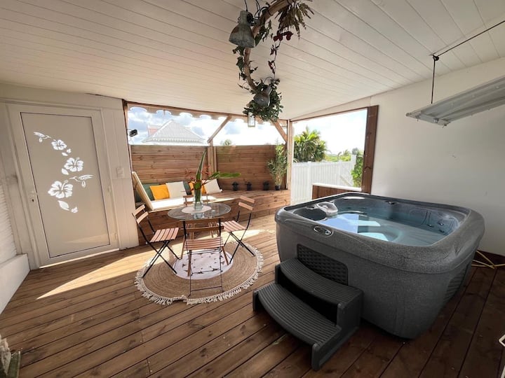 Kaz4soley Jacuzzi
Vue Mer
10min Des Plages Du Sud - Martinica