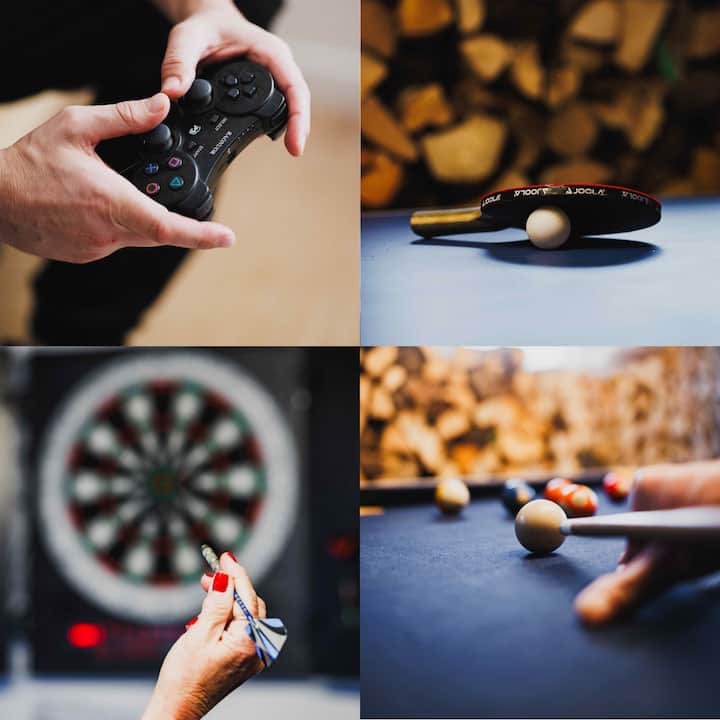 Ski *Billard *Ping-pong *Ps3 *Poêle *Bbq *Animaux - La Bresse