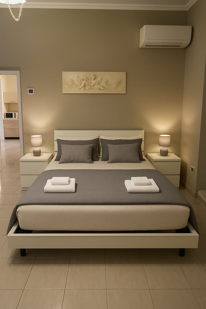 Grey Angel Oak Casa Vicino Alla Stazione Centrale - Bari