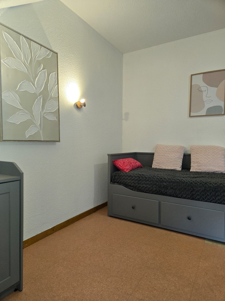 Appartement 4/5 Pers Au Pieds Des Pistes - Saint-François-Longchamp