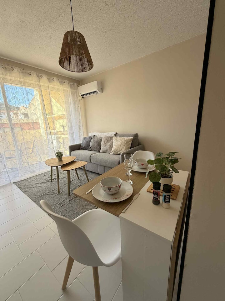 Charmant Studio + Terrasse & Vue Saint-clair - Sète