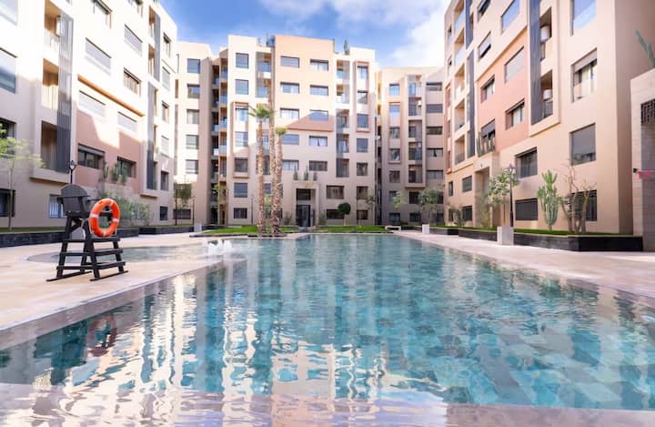 Haut Standing Gueliz 3 Chb Piscine/salle De Sport - Marrakech