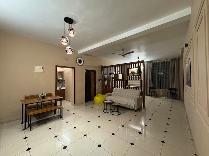 Avira - A Cozy 1.5 Bedroom Flat • 5 Mins To Beach - Mangaluru
