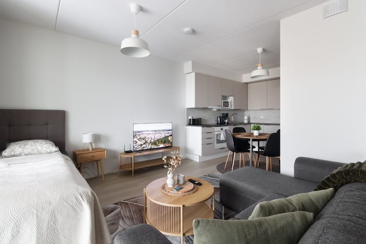 Sauna | Spacious 55m² | Balcony | Washer | Wi-fi - Jyväskylä