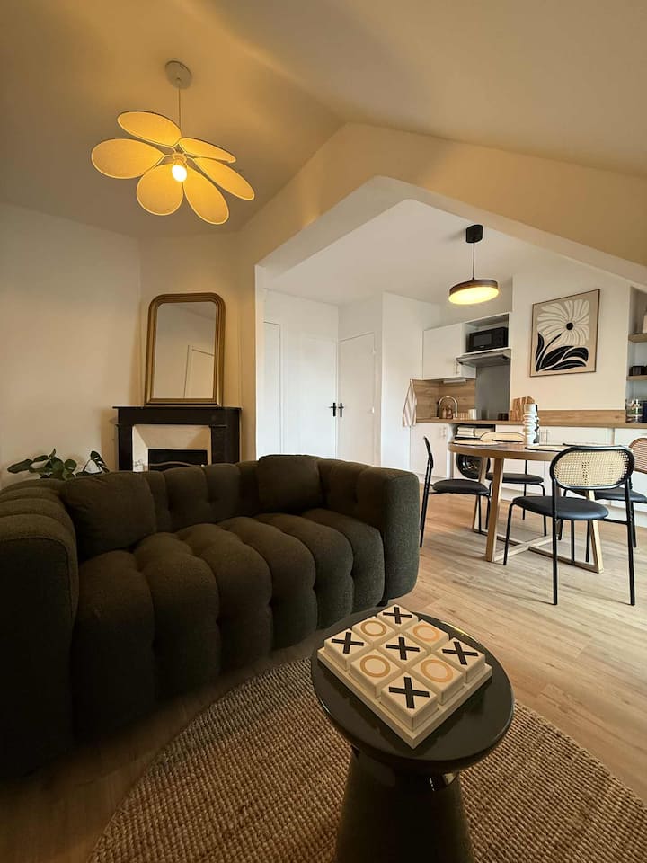 Casa Foglia - Proche Gare, Vue Jardin Des Plantes - Nantes