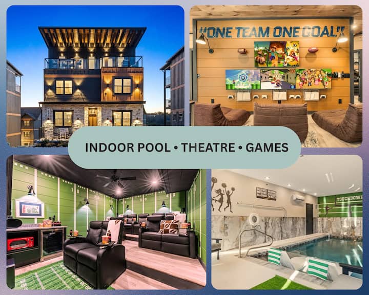 Halftime Hideaway-waterpark-game Rooms-indoor Pool - Douglas Lake, TN