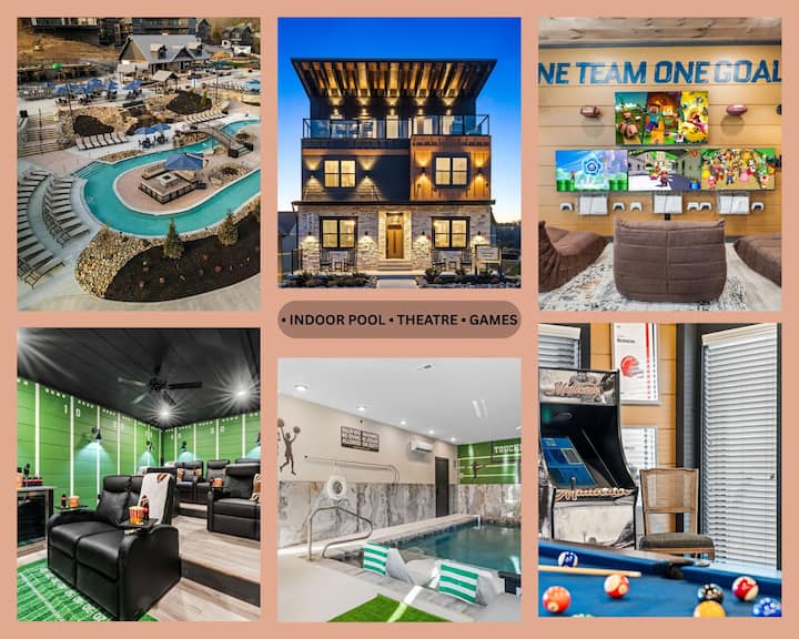 Halftime Hideaway-waterpark-game Rooms-indoor Pool - Pigeon Forge, TN