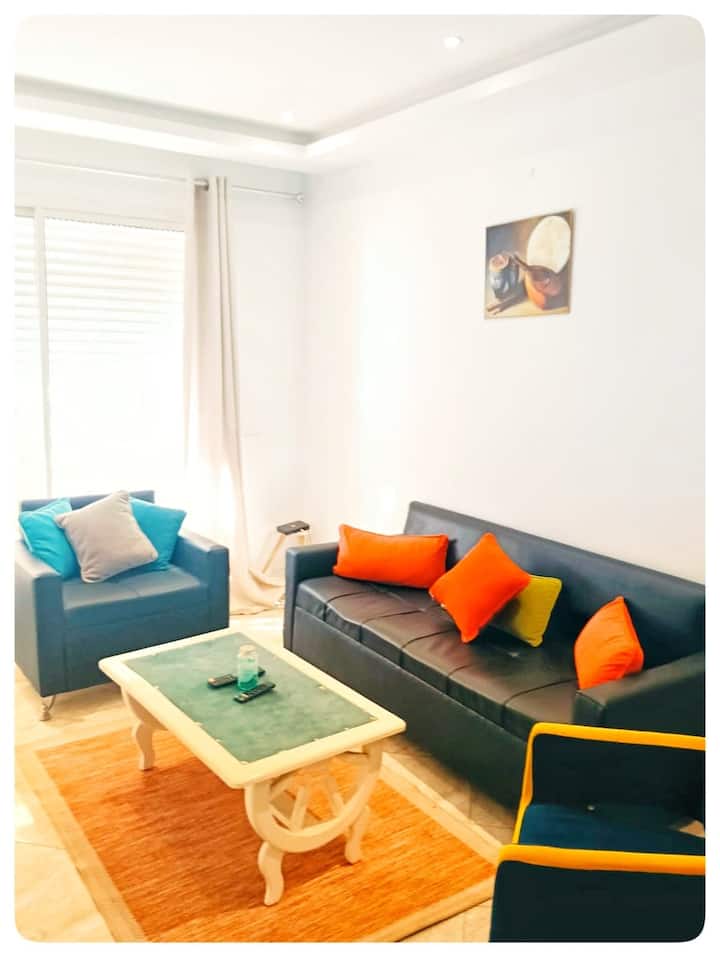 Superbe Appartement Cinq Minutes De La Plage. - Marsa