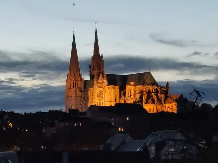 Le Point Haut Triplex Avec Terrasse & Jardin Privé - Chartres
