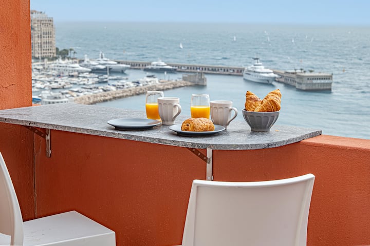 Vue Mer - Terrasse - Plage & Monaco à Pied - Mônaco