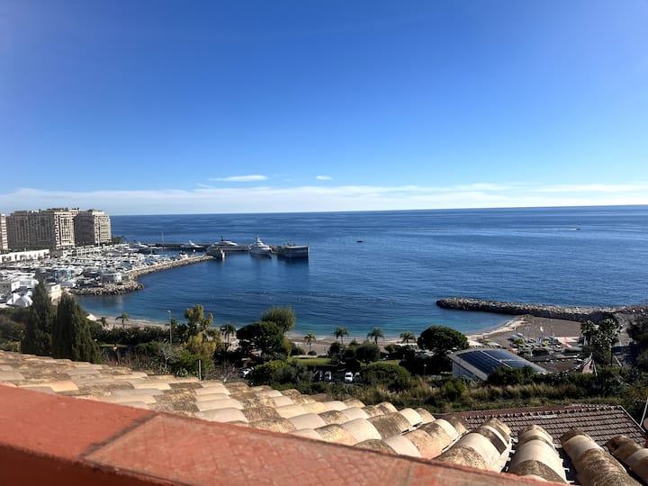 Cap D'ail - Studio -Terrasse Vue Mer - Malabo - Mônaco