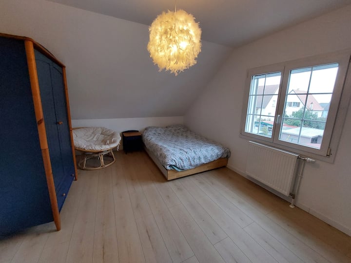 Chambre Et Salle De Bain Privées à 10min Du Centre - Brumath