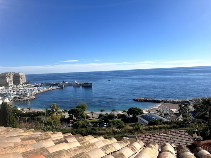 Cap D'ail - Vue Mer - 2 Chambres - Rotterdam - Monte Carlo